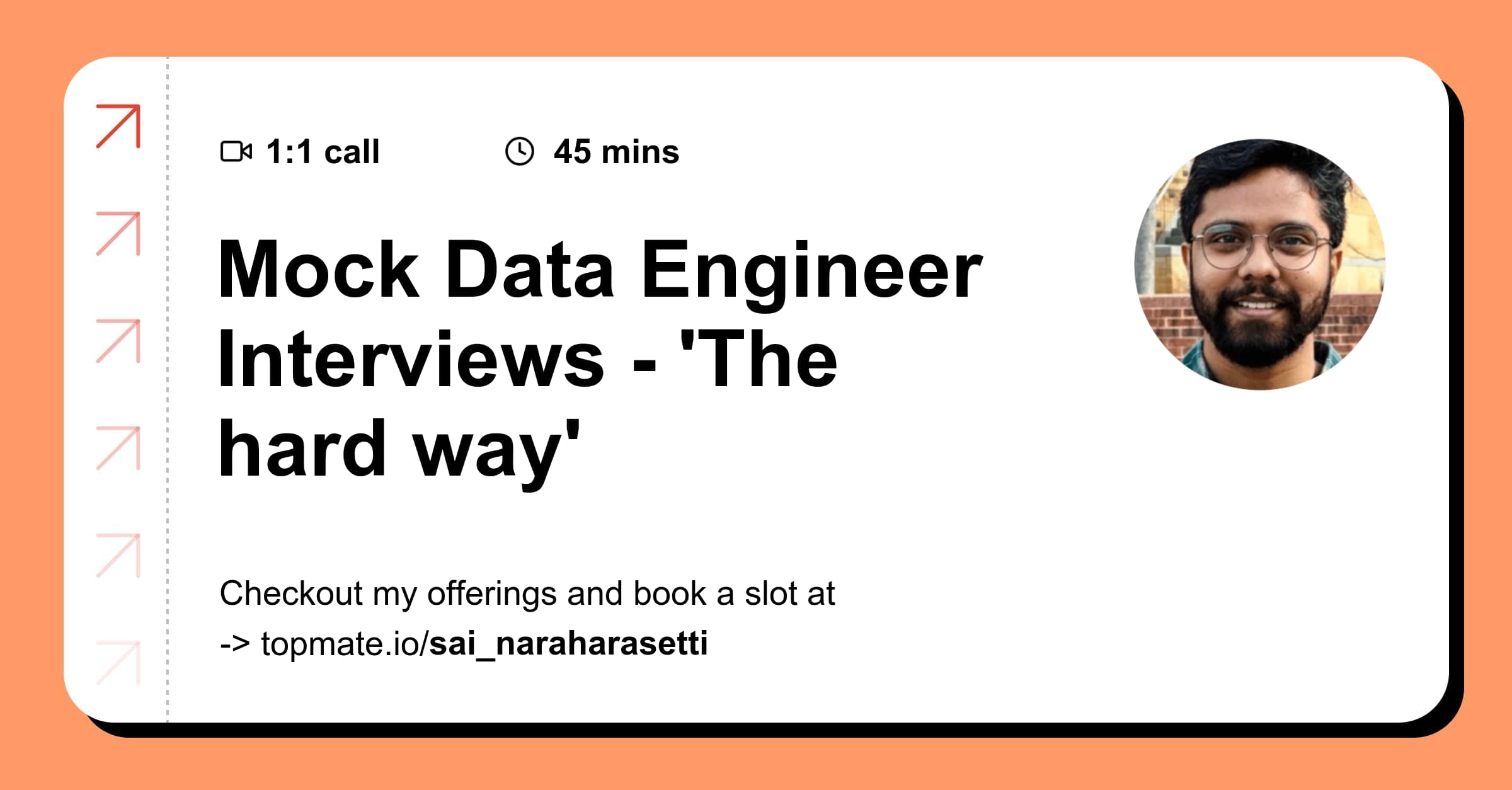 Mock Data Engineer Interviews - 'The hard way' 👔 with Sai Naraharasetti